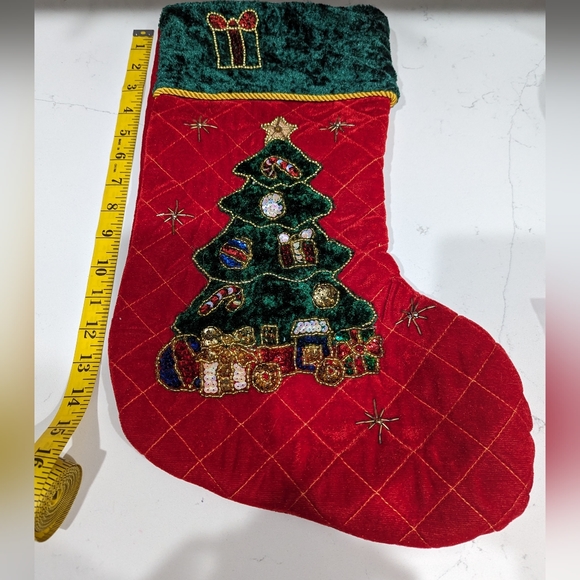 unbranded | Holiday | Vintage Christmas Tree And Presents Stocking 4 ...